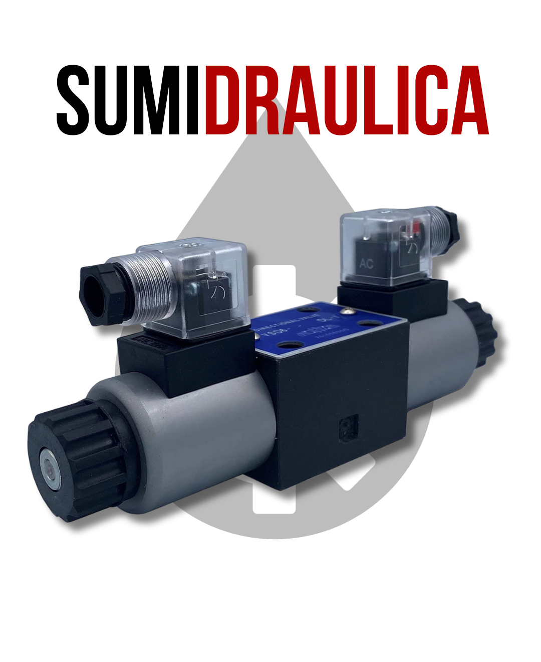 ELECTROVALVULA 4/3 CETOP 3 CENTRO TANDEM A 12 VDC – SUMIHIDRAULICA